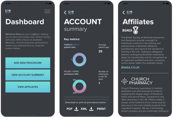 Aesthetic LogBook – BSAEA